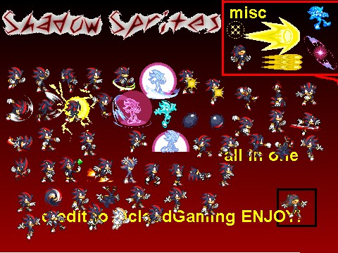 SHADOW SPRITES!!!!