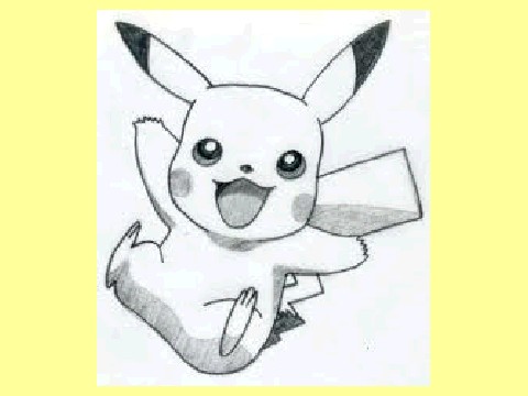 pikachu drawing #2