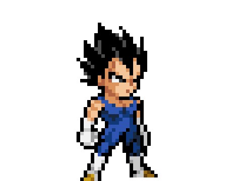 Vegeta Sprite (Buu saga)