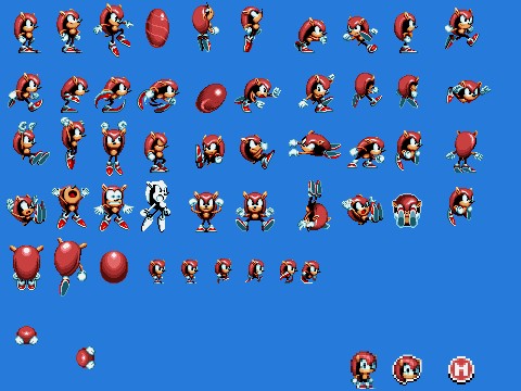 Mighty Mania Sprites (W-I-P-)