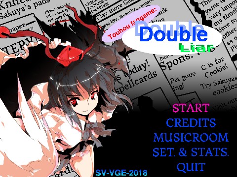 Touhou Fangame #4 ~ Double Liar ver. 1.20