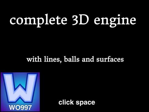 complete 3D engine