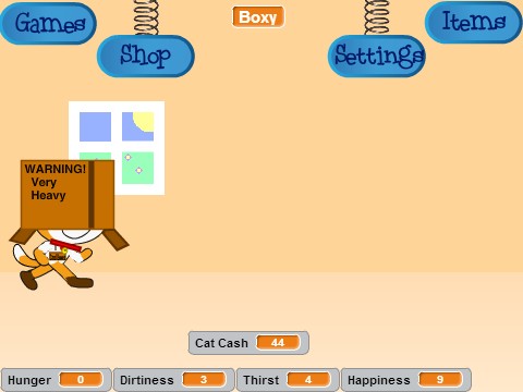 Scratch Cat Fun