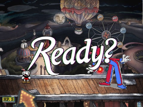 Cuphead beppi the clown boss fight (old)