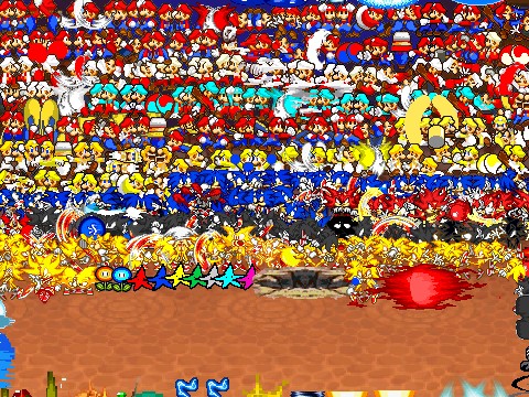 Mario Vs Sonic Scene Creator 3!