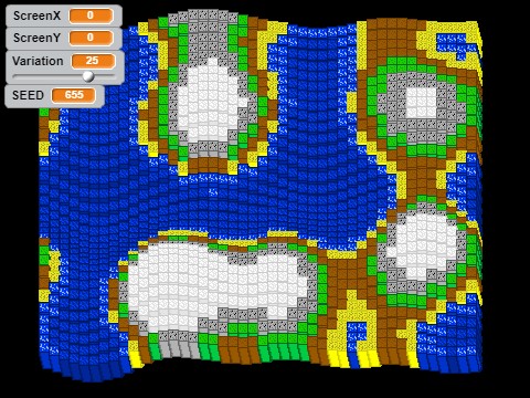 3D Random Terrain Generator - Perlin Noise