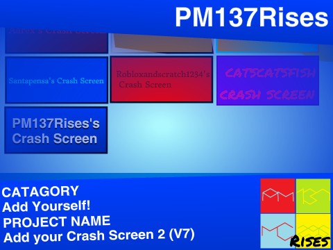 Add your Crash Screen 2 (V7)