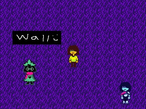 Deltarune Overworld Engine