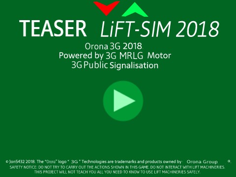 Lift-Sim 2018 - Teaser for Orona Lift-Sim & Christmas Special