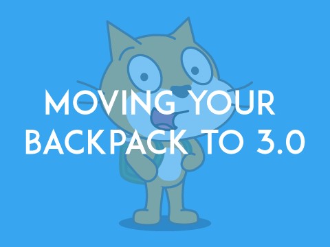 Moving your backpack to 3.0