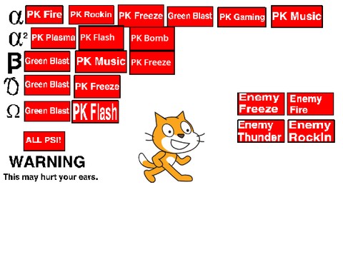 Earthbound PSI Attacks remix x2