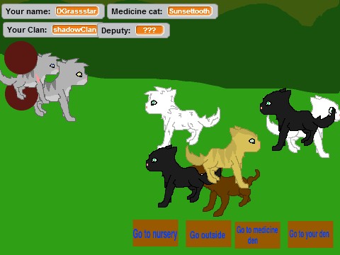 Warriors - Clan Leader Game