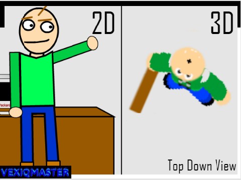 3D Baldi