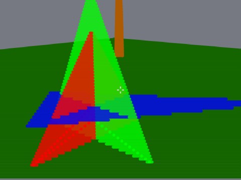 3D engine 2.6.2 (accurate sorting and intersections via BSP)