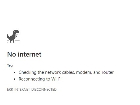 No internet (unfinished)