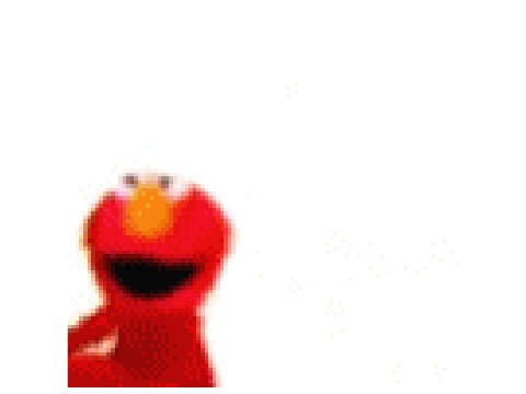 Elmo DROPS IT!