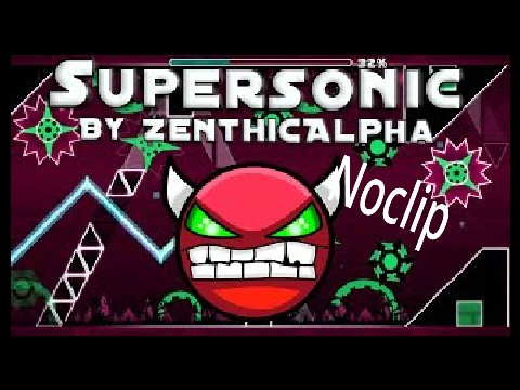 Geometry Dash Noclip Supersonic