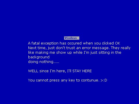 Blue Screen of Death FUNNY Photos