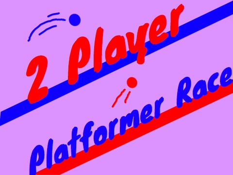 2 Player Platformer Race