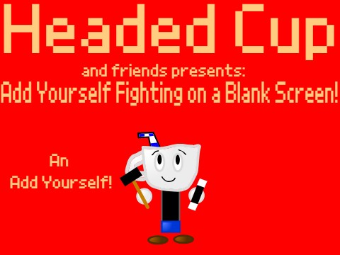 Add Yourself Fighting on a Blank Screen!