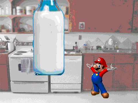Super Mario "Got Milk" Commercial