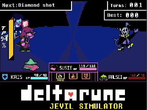 Deltarune Jevil Simulator