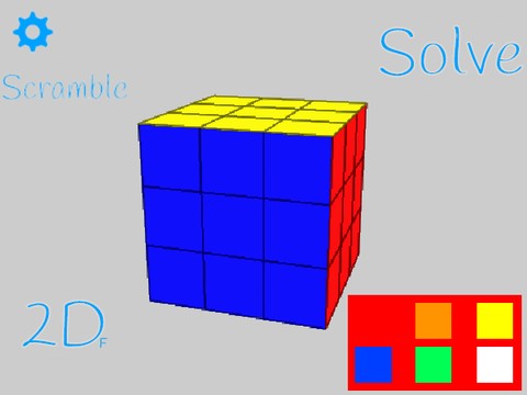 Rubiks cube solver 3D