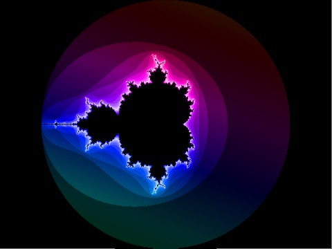 Epic Pen Art (Rainbow Mandelbrot Set)