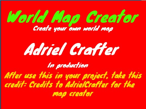 World Map Creator V2