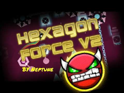 Geometry Dash Hexagon Force v2 by IIINePtunEIII