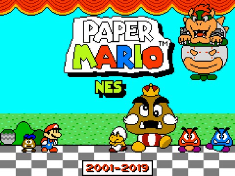 Paper Mario NES (XLG ver.) V 0.12