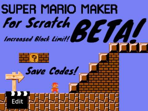 Super Mario Maker for Scratch BETA