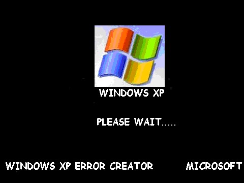 Windows XP Error Creator