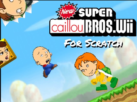 New Super Caillou Bros. Wii For Goanimate fans