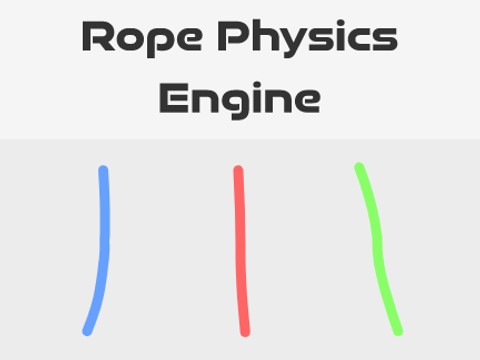 Rope Physics Engine (1 Sprite)