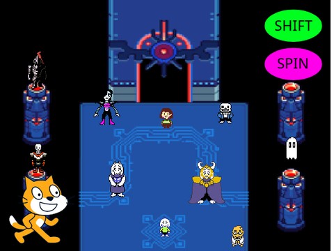 STORYSHIFT STORYSPIN Character position