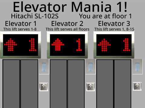 Elevator Mania 1!
