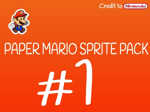 Paper Mario Sprite Pack #1