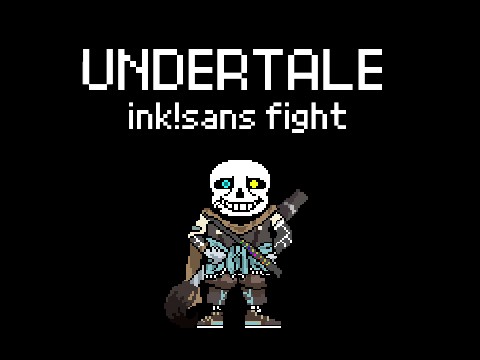 Undertale ink!sans fight