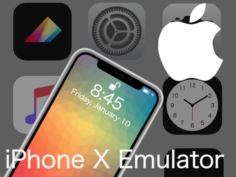 iPhone X Simulator v1.0B