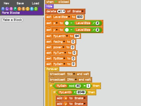 Slither.io in Scratch in Scratch