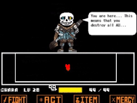 Ink! Sans Fight. Phase 1-4