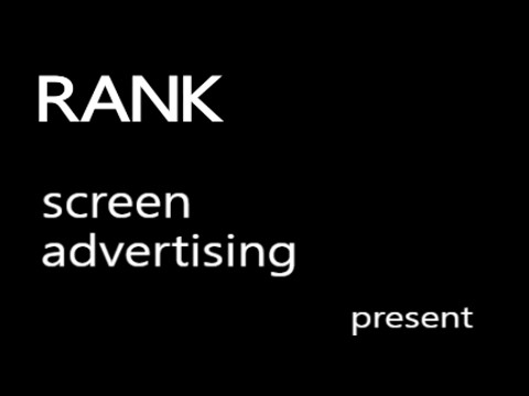 Rank Screen Advertising (1977-1986)