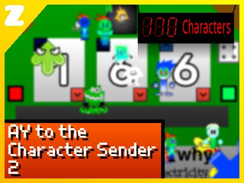 AY to the Character Sender 2 (170 Characters)