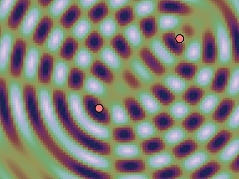 Real-time Interactive Wave Interference Simulator