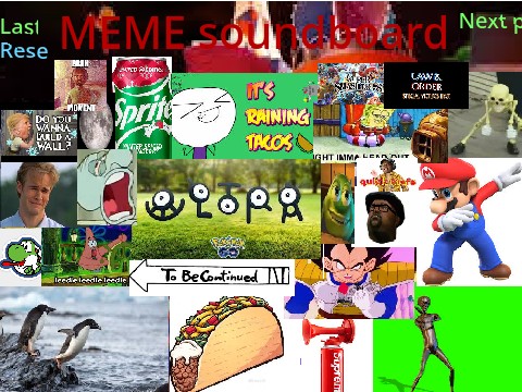 Meme soundboard (with love)