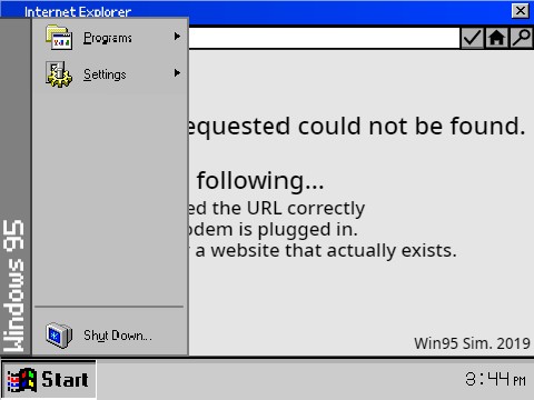 [ OS ] Windows 95 ( ÿ.exe )