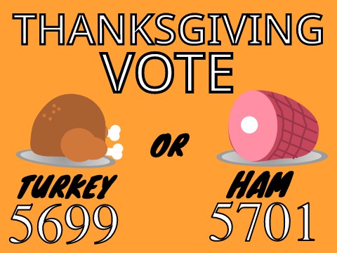 Thanksgiving Vote!