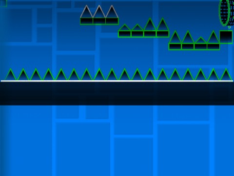 Geometry Dash Green Demon Collab