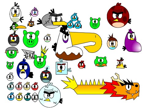 Angry Birds sprites (1)